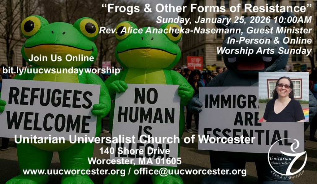 Frogs & Other Forms of Resistance with Rev. Alice Anacheka-Nasemann ...